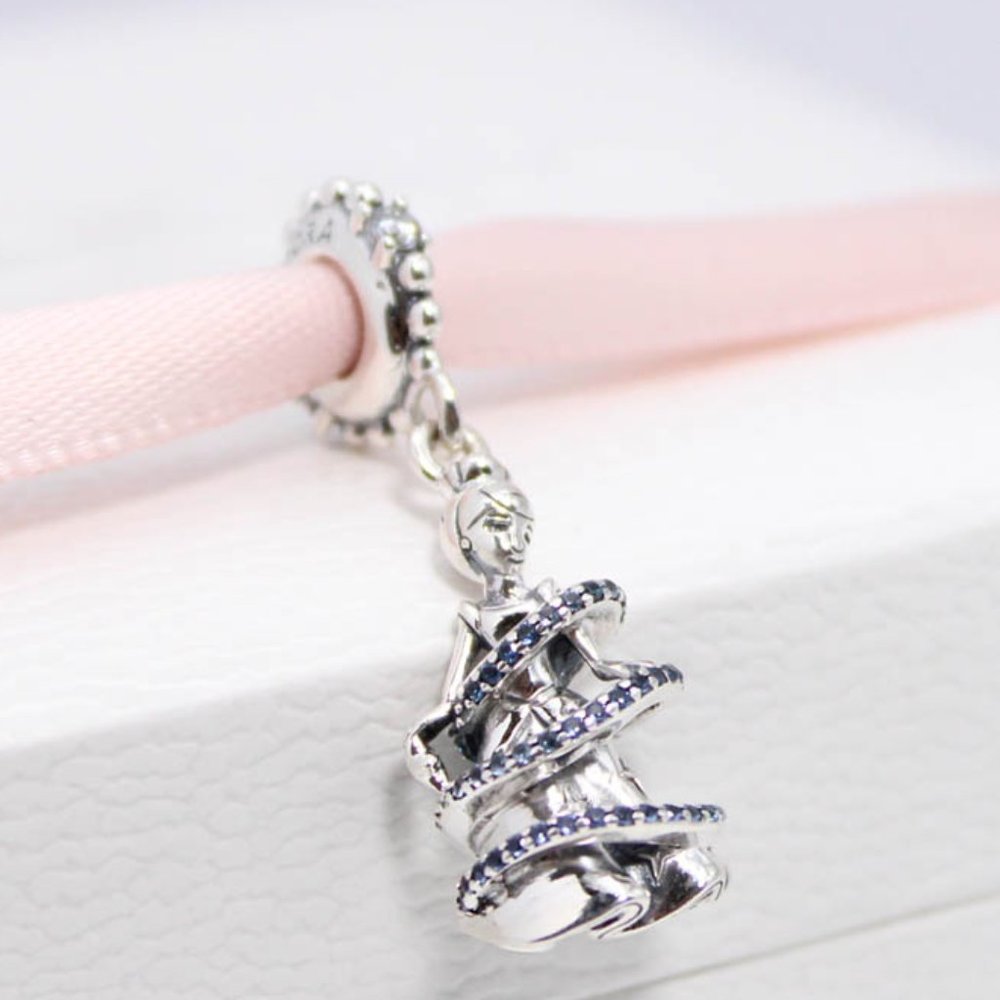 Pandora Disney Cinderella Magical Moment Dangle Charm - Gem
